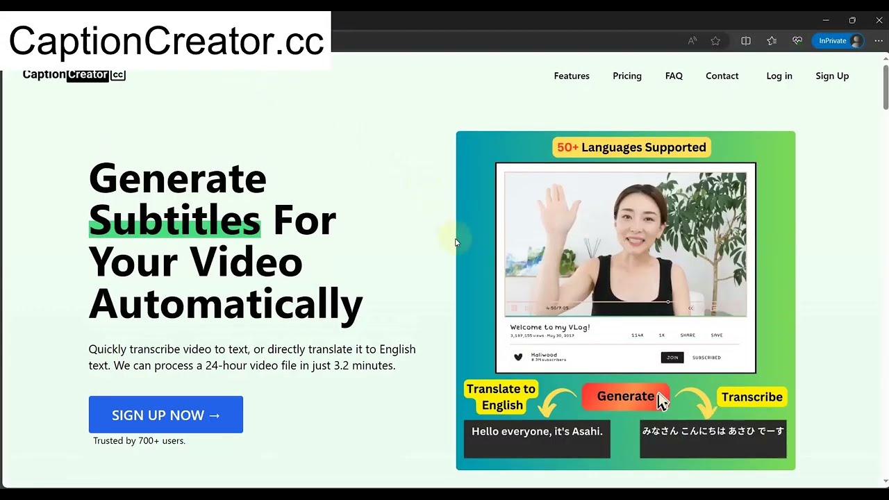 Translate Korean Audio To English Subtitles Automatically