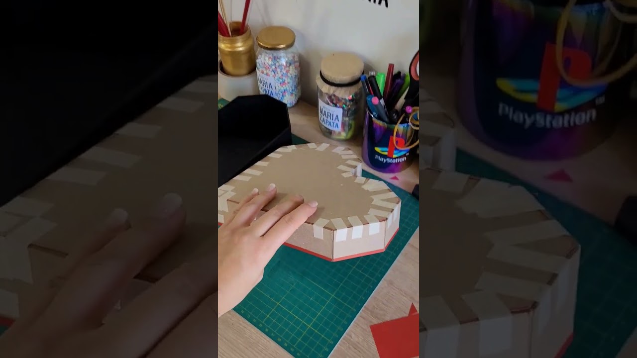 Heart-shaped box with tutorial | I'm Maria Zapata #shorts