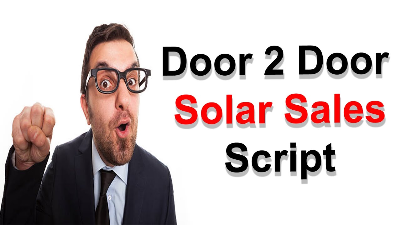 D2D Solar Script  - Generate more solar leads with this script