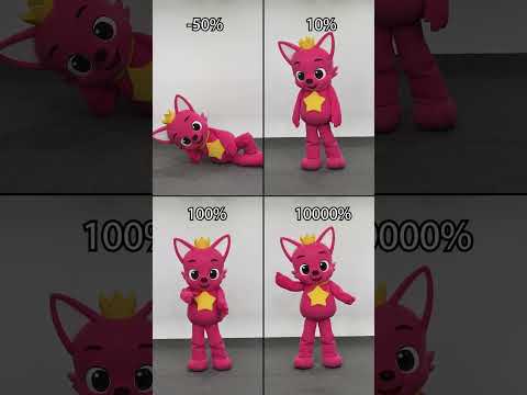 How Much Effort does Pinkfong Put Into Dancing Baby Shark? #shorts
