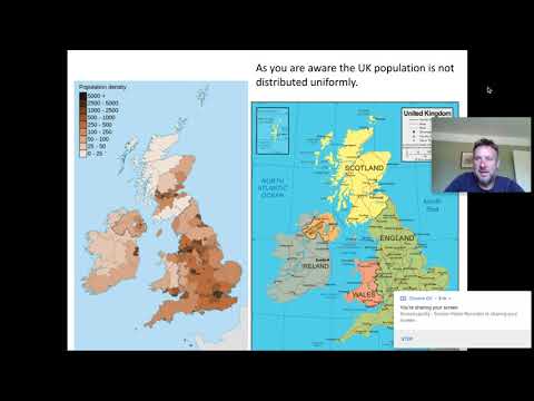 UK Population Density and Distribution 1