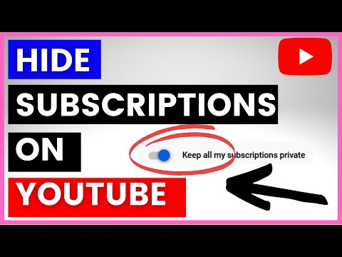 How To Hide Your Subscriptions On YouTube? [in 2025]
