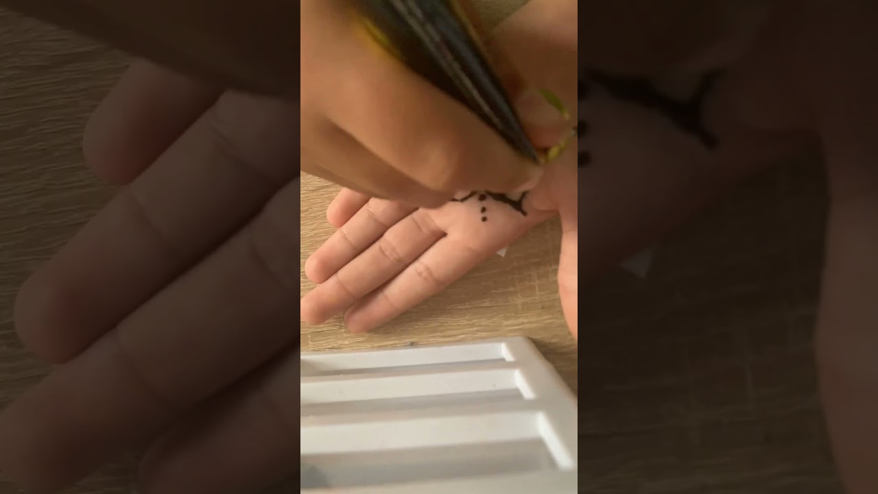 Tentative de henné #henna