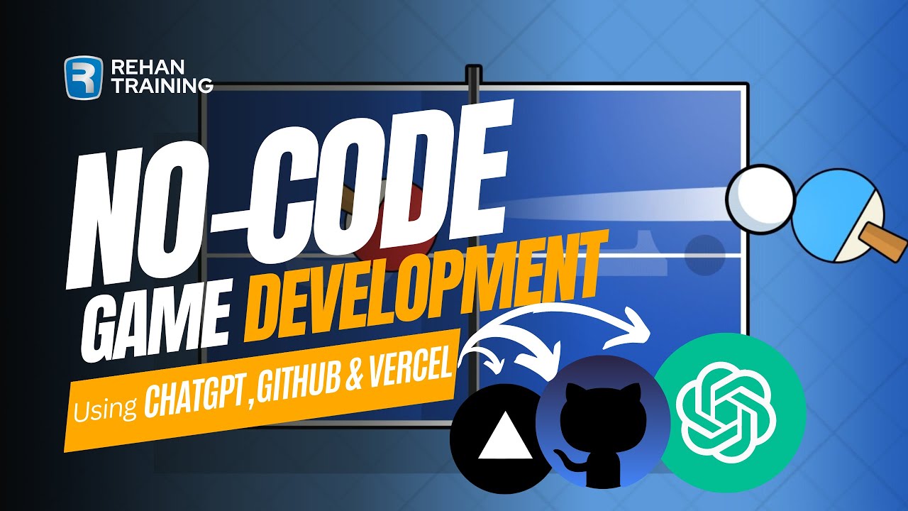 Creating a Ping Pong Game without Coding Skills using ChatGPT, GitHub, and Vercel