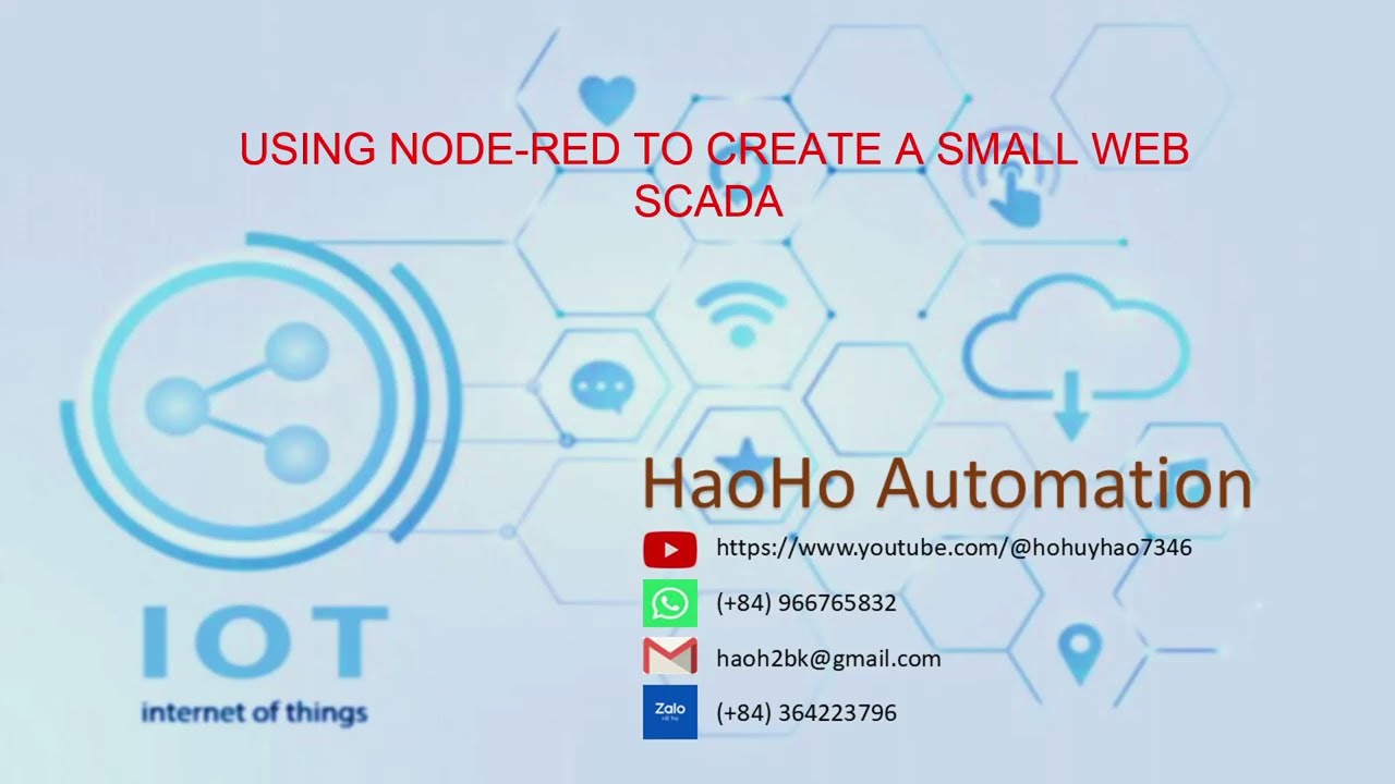 Using Node Red To Build A Small WEB SCADA Project
