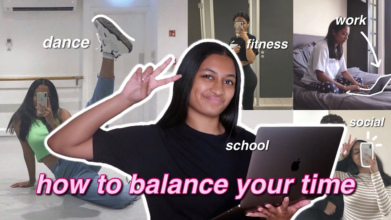 how to make time to DANCE with a *BUSY SCHEDULE* 💃🏽📚📱✨