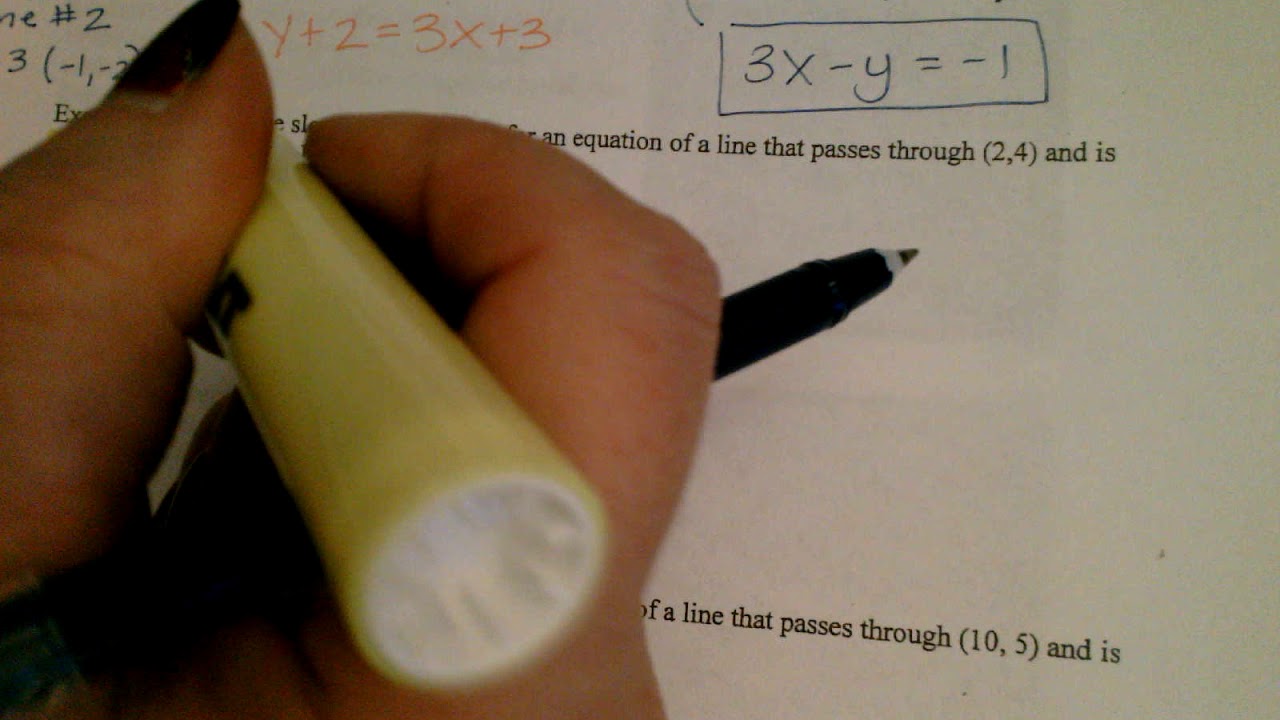 5-6 Parallel and Perpendicular Practice