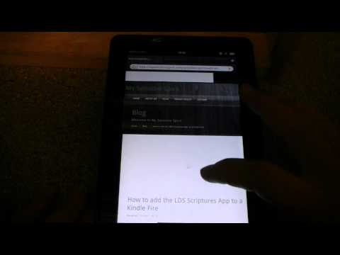 How to install Gospel Library, LDS Tools, and Mormon Channel on a Kindle Fire