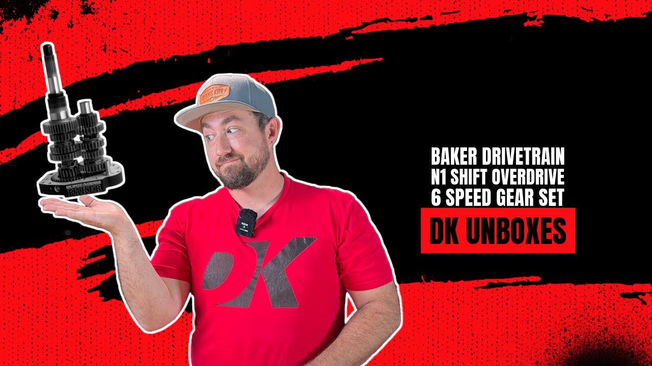 Baker Drivetrain N1 Shift Overdrive 6 Speed Gear Set | DK Unboxes