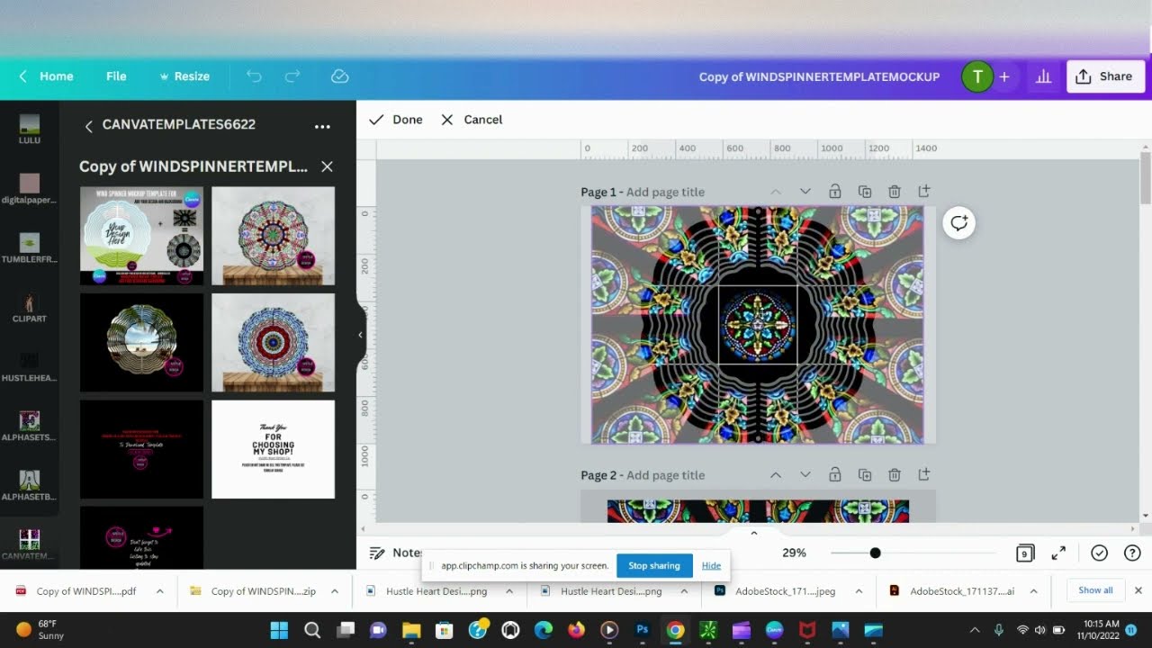 Wind Spinner Mockup Tutorial