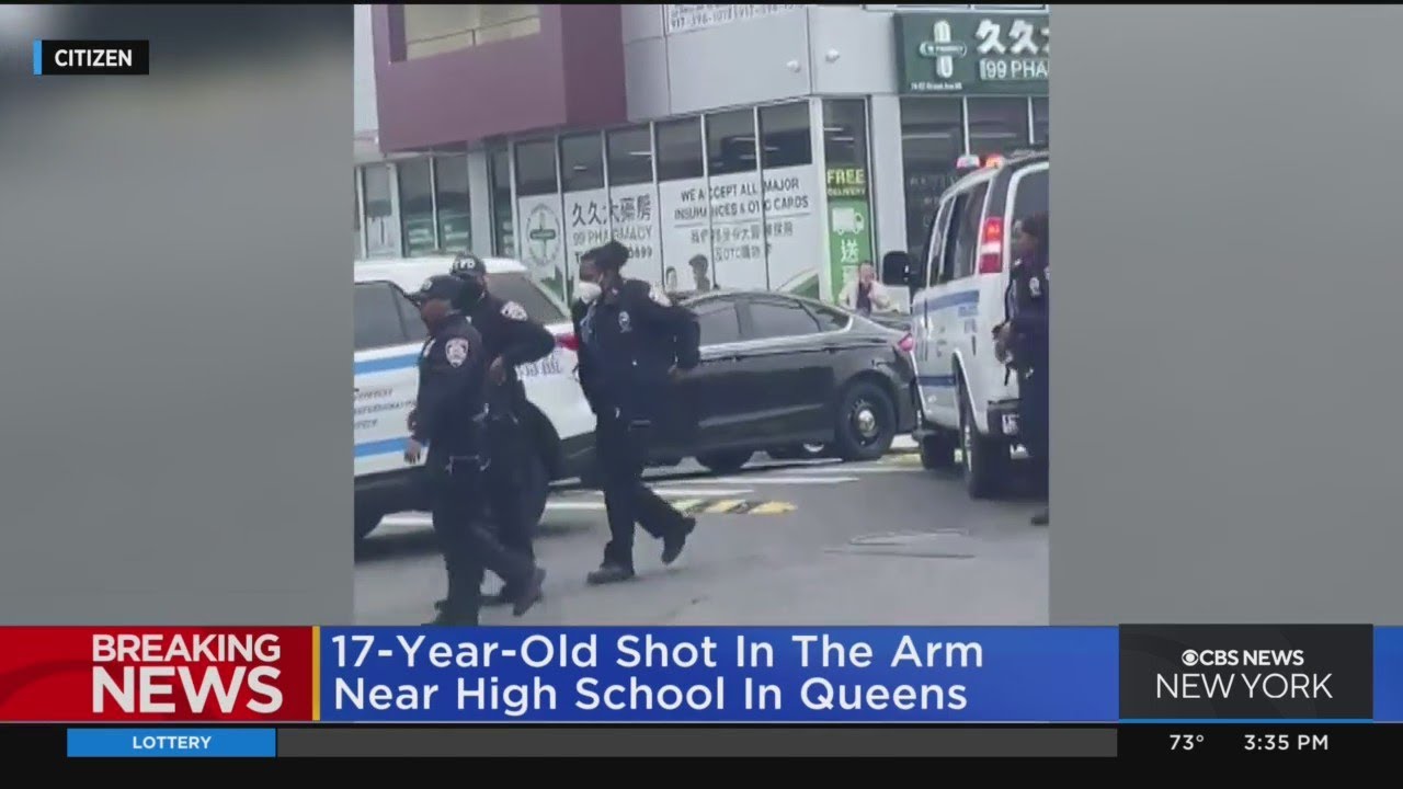 17-year-old shot near Maspeth High School