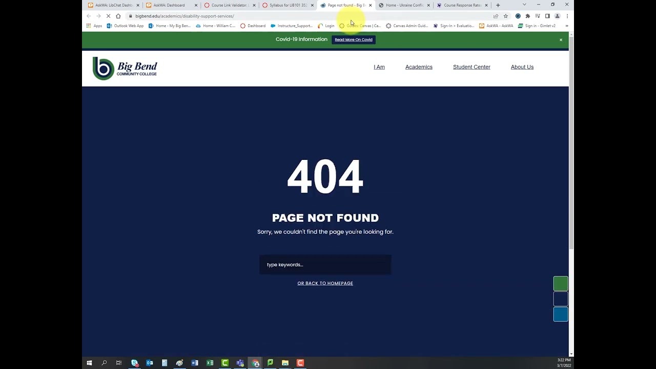 Link Validator Tool (for instructors)