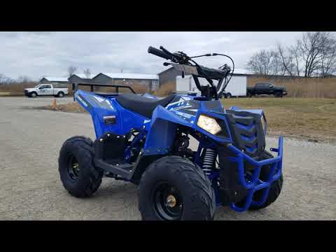 Apollo 110cc Mini Commander Kids Atv Four Wheeler Review And Test Drive