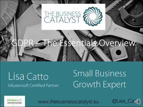 the Fastest EVER Overview to GDPR (less than 7 mins)