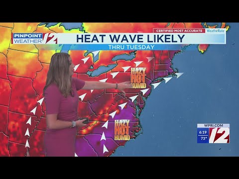 WPRI 12 Weather Forecast 6/23/25