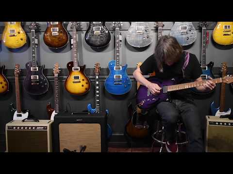 2020 Reverend Airsonic RA Purple Burst with a Milkman TV 40 & featuring the Mythos Herculean V2