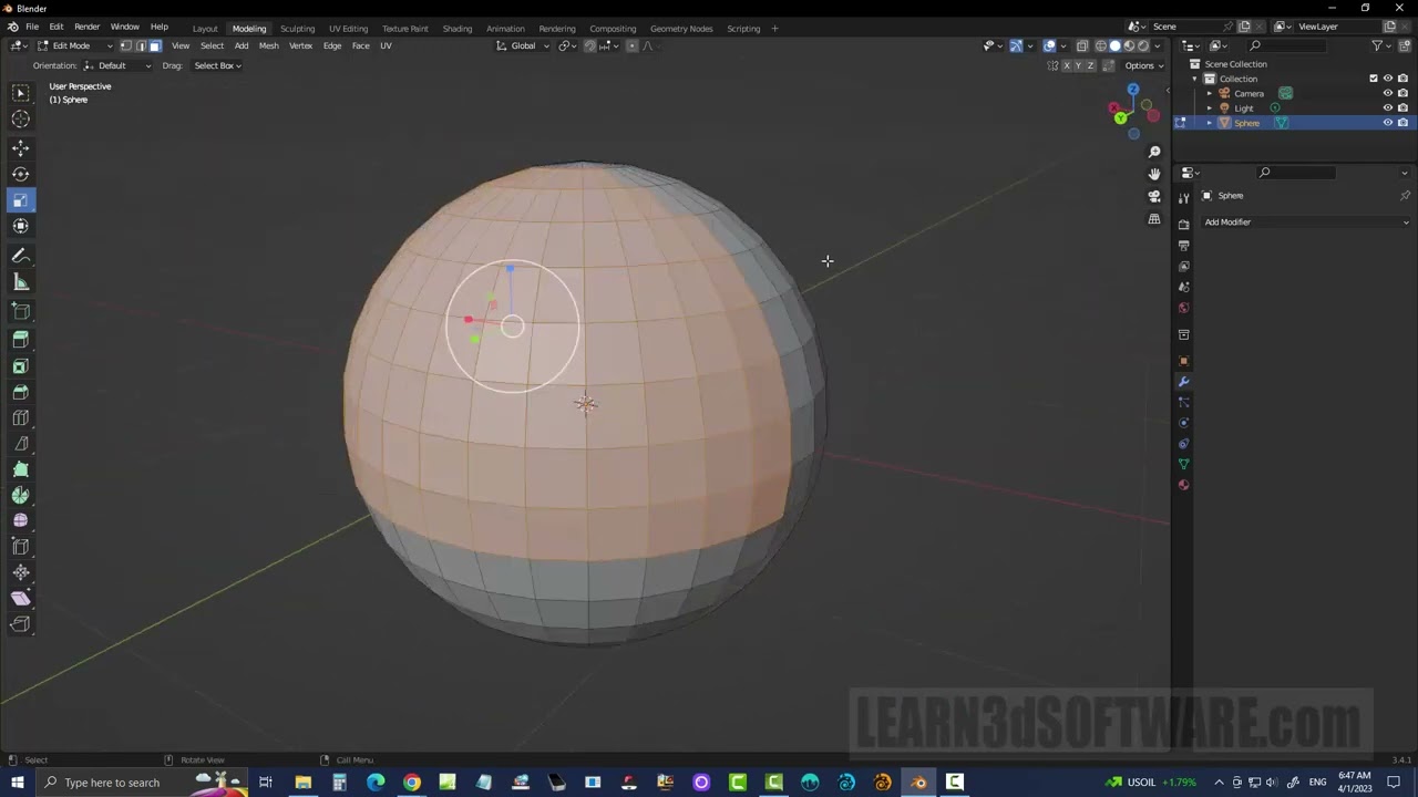 Blender Tutorial- Split Tool Basics