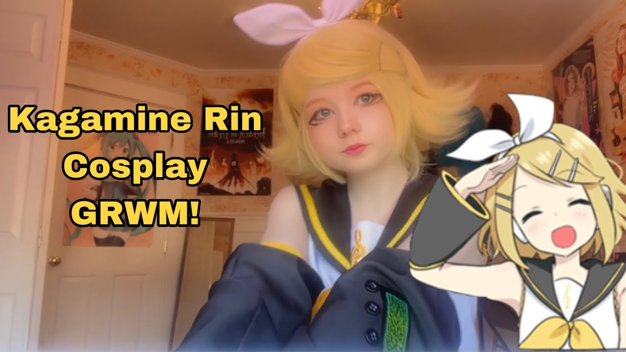 Kagamine Rin cosplay || GRWM