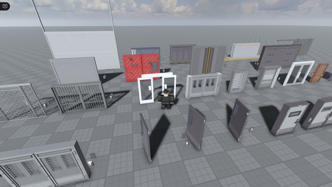 Door System V4 Showcase - Roblox Studio