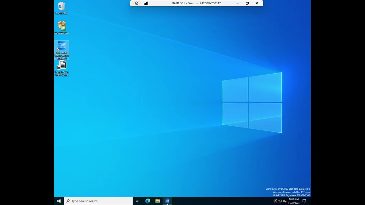 Enabling the SQL Server Agent