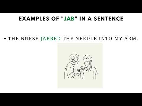 Jab (Word-meaning)