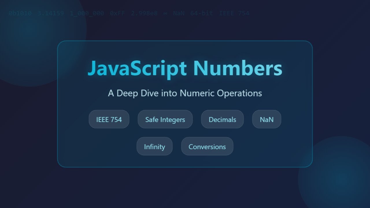 JavaScript Numbers: A Beginner's Guide to Numeric Data Types