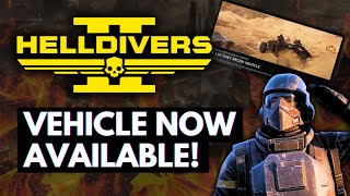Helldivers 2 fast Recon Vehicle Now Available at Helldivers 2 Nexus ...
