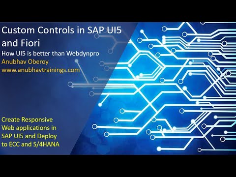 Learn Custom Control in UI5 | online UI5 tutorial | UI5 Training without copy paste - Mind Luster