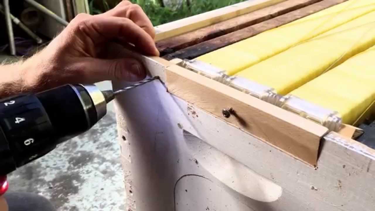 Modifying a 8 frame Langstroth Box to fit 3 Flow™ Frames