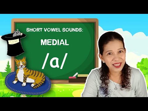 Short Vowel Sounds : Medial /a/ | KindergartenĀ Reading | Phonics | Learning with Teacher Ira