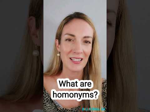 ⚡️What are homonyms? 🤔💬 Same spelling & pronunciation, but different meaning! 🚀 #shorts #homonyms