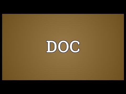 DOC Meaning