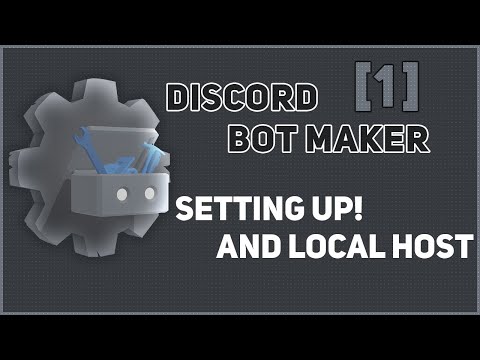 How To Make A Discord Bot Without Coding! | Discord Bot Maker #1 | Setting Up & Local Host!