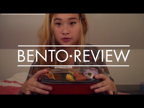 NEW! Bento Review Series! | English Mukbang