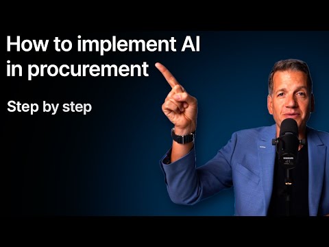 How to implement AI in Procurement, 2024 | Step By Step