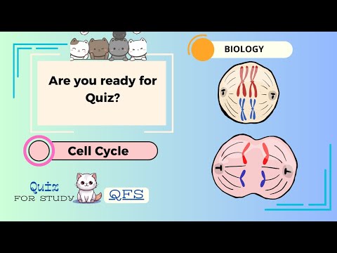 Biology Quiz Cell Cycle/cell division for High school & college | IGCSE MCQ Exam/Test (15 Questions)