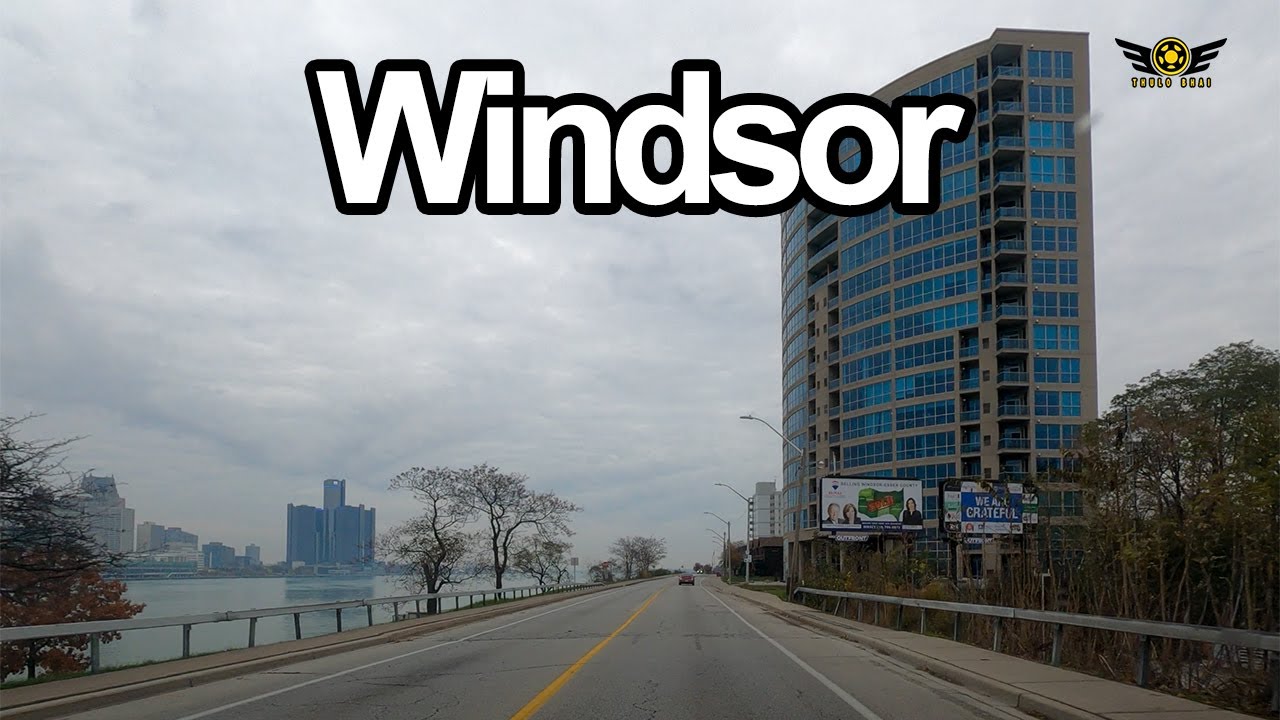 4K Drive Windsor Ontario Canada Riverside Drive East