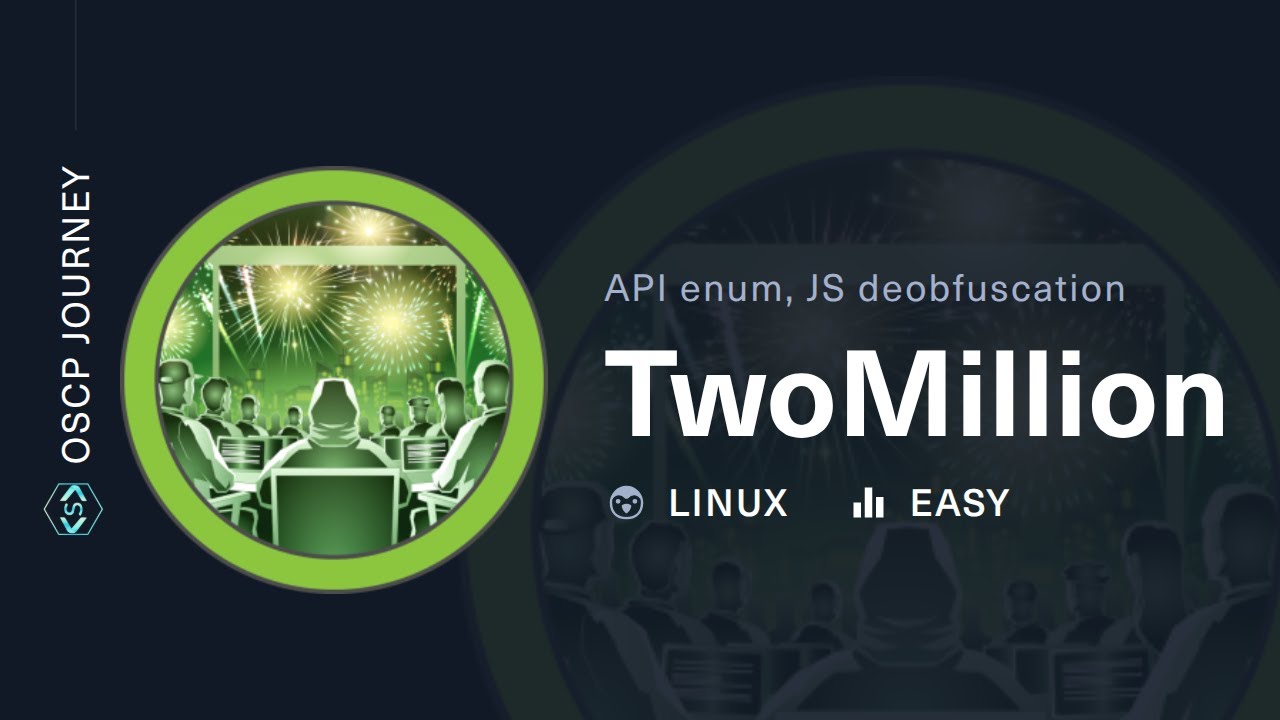 HackTheBox – TwoMillion Walkthrough | API Enumeration, Command Injection & Kernel Privesc
