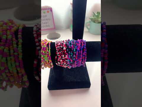#bracelets #seedbeads #claybeads #smallbusiness Which bracelet was your favorite????