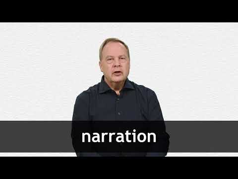 NARRATION definition and meaning | Collins English Dictionary