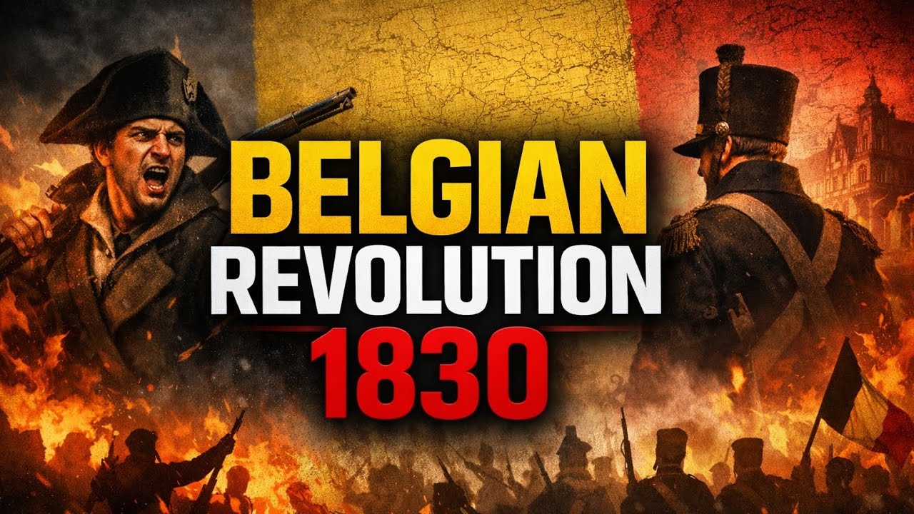 The Belgian Revolution of 1830 Explained | How Belgium Became Independent | History Insights