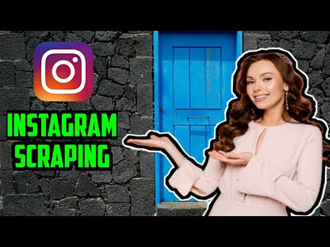Instagram scraping using python in Telugu