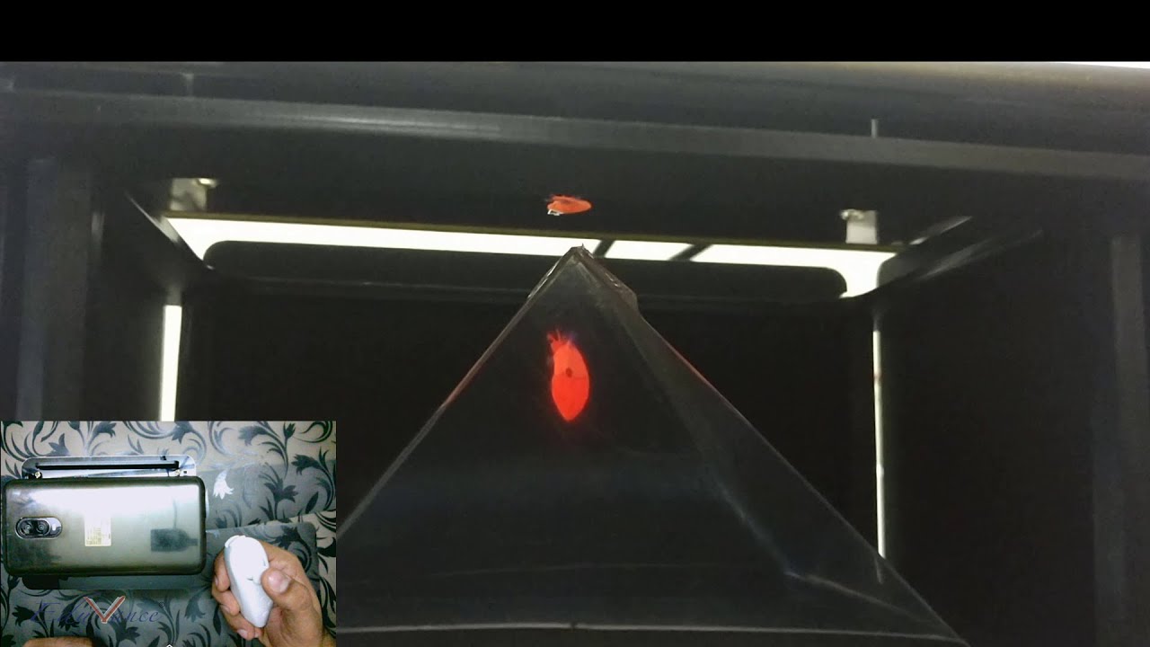 How to assemble the DIY hologram kit and experience holograms