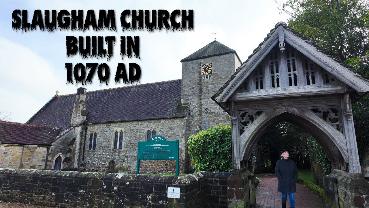 Inside a 950 Year-Old Norman Church | St Mary’s Slaugham, West Sussex England 