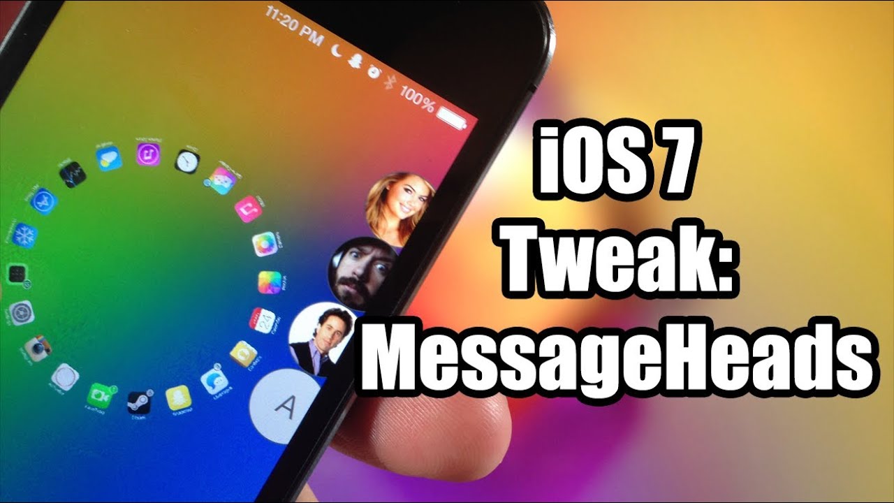 iOS 7 Jailbreak Tweak: MessageHeads
