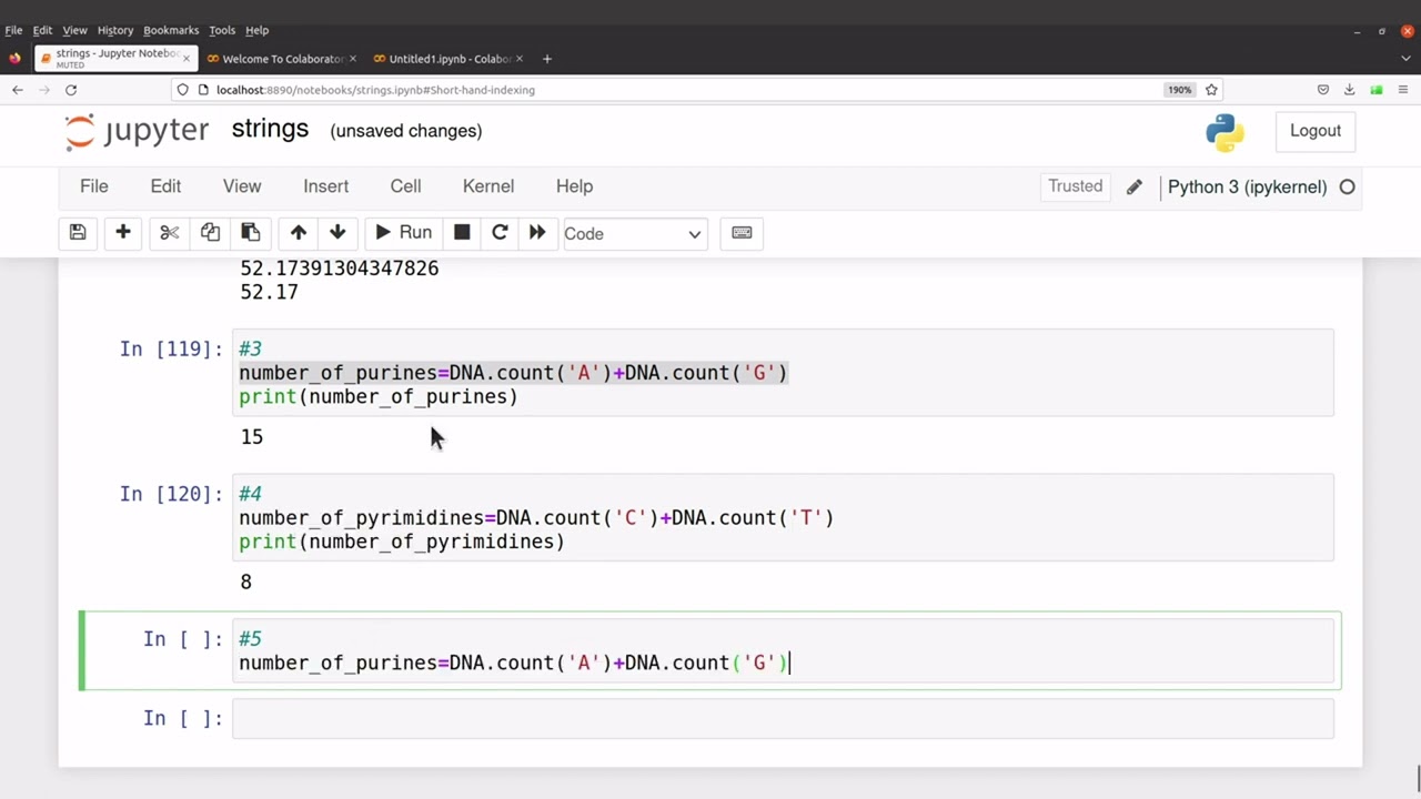 Python for Bioinformatics-sequence analysis exercise