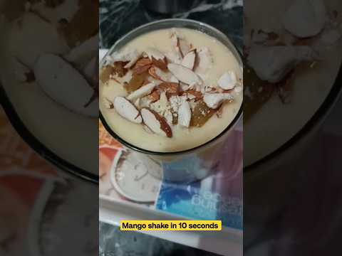 Quick Mango Shake Recipe Subscribe and Share #food #homemade #mango #entertainment #artist #ipl2023