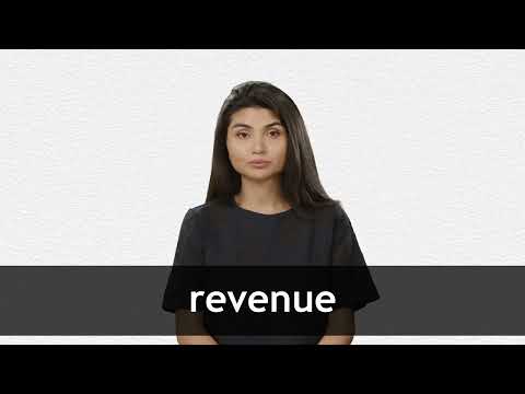 How to pronounce REVENUE in American English