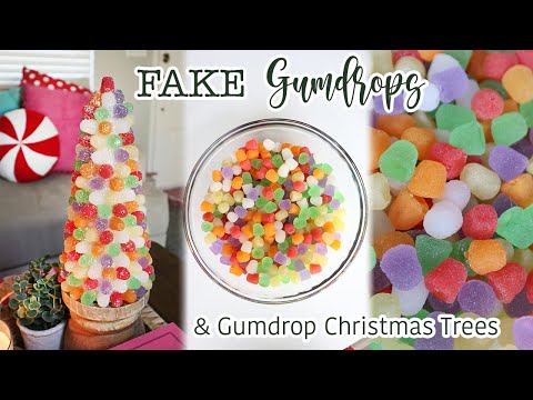 Fake Gumdrops | Gumdrop Trees & Garland | Craftmas Day 5.)