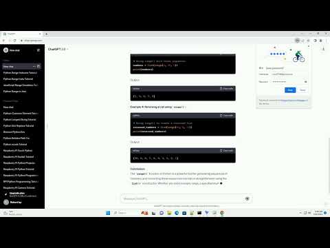python range into list